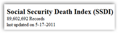 Social Security Master Death Index Data Flawed–Over 31,000 Living Found ...